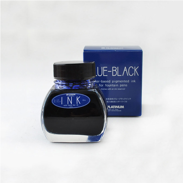 Fountain Pen Ink 60ml Blue Black - Papaya.com.sg